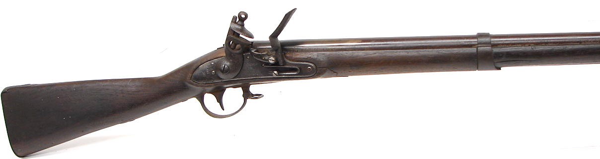 US model 1816 musket by W.L. Evans, Valley Forge. Lock dated 1827. Gun ...