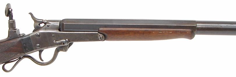 Maynard model 1873 .22 caliber target and hunting rifle. Has the Hadley ...