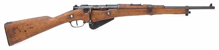 French 1892 Berthier 8mm Lebel caliber carbine with matching bolt. 1928 ...