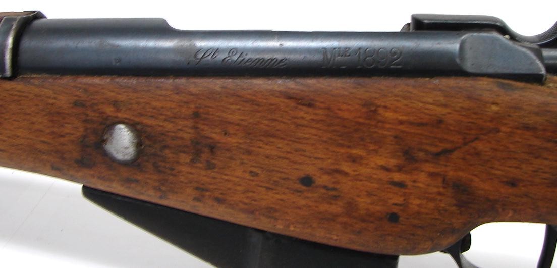 French 1892 Berthier 8mm Lebel caliber carbine with matching bolt. 1928 ...