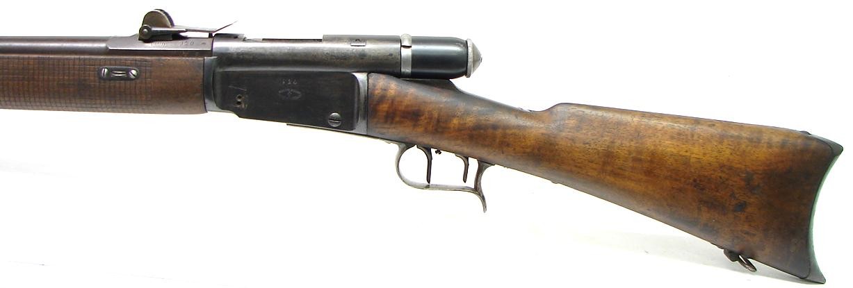 Swiss Vertterli 1871 Stutzer 10.4x38 rimfire short rifle with 30 barrel ...