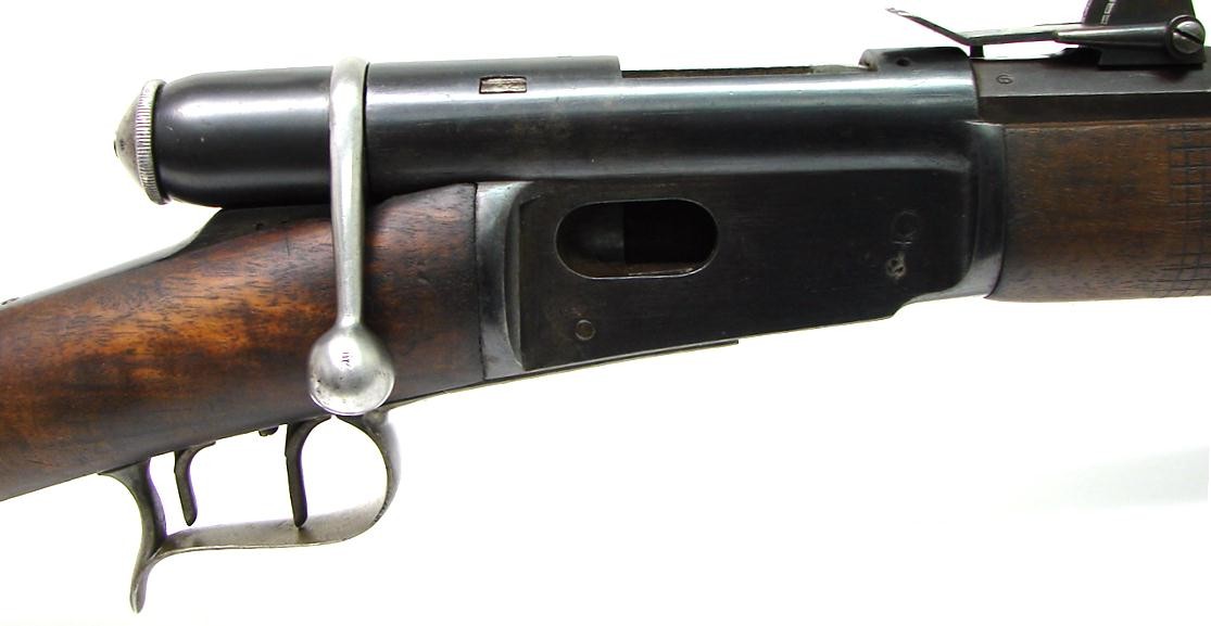 Swiss Vertterli 1871 Stutzer 10.4x38 rimfire short rifle with 30 barrel ...