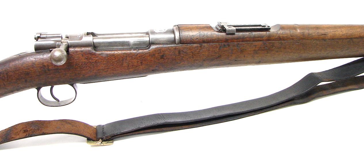 Mauser 1895 7 X 57 caliber rifle. Produced as a 7 X 57 Mauser caliber ...