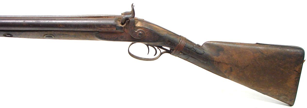 English Double Barrel 10 Gauge Shotgun. James Conning of Mobile ...