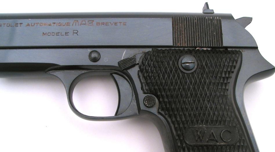 MAB Model R 9mm caliber pistol. Rare French model made for 1950 French ...