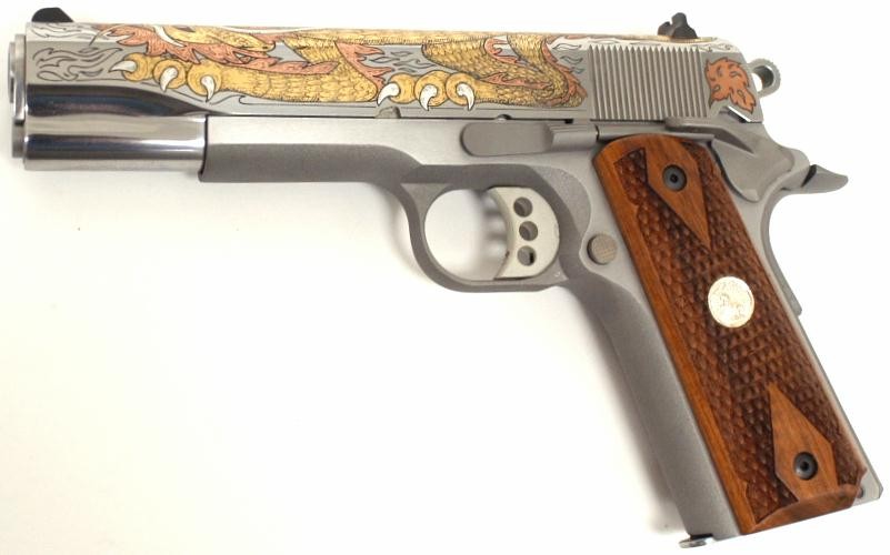 Colt Government Dragon Special Edition .45 ACP caliber pistol all ...