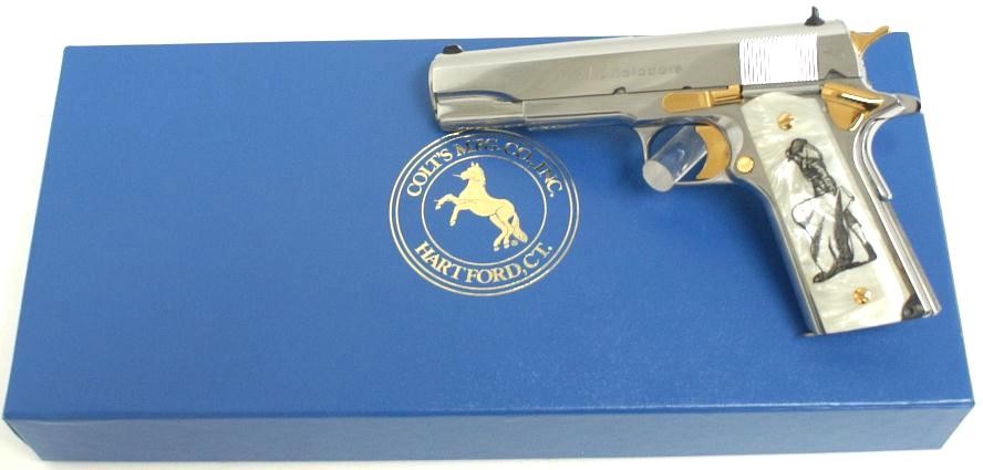 Colt Government Model .38 Super caliber El Matador Special Edition ...