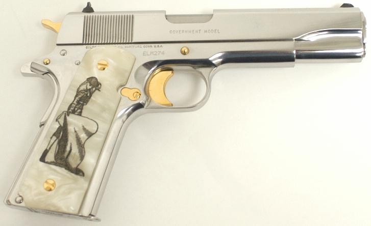 Colt Government Model .38 Super caliber El Matador Special Edition ...