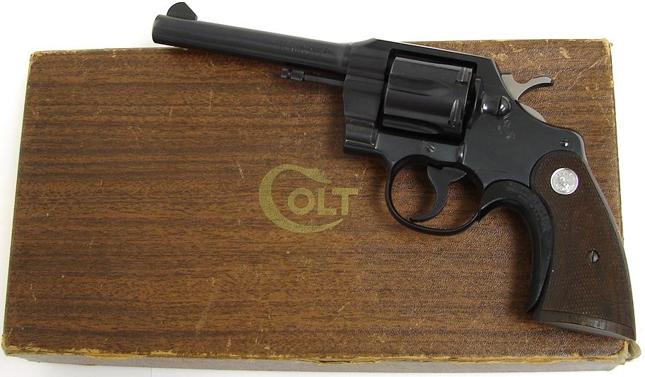 Colt Official Police .38 Special caliber revolver. Late model made in ...