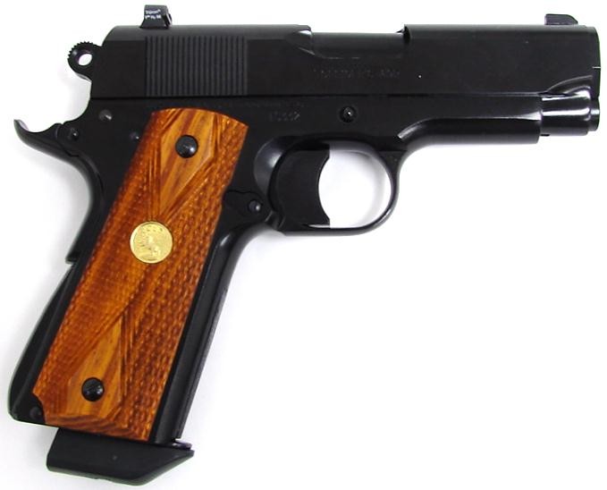 Colt Tank Officers .45 ACP caliber pistol. Special edition with ...