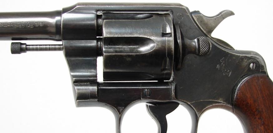 Colt Army Special .38 Special caliber revolver. Rare Greek Army issue ...