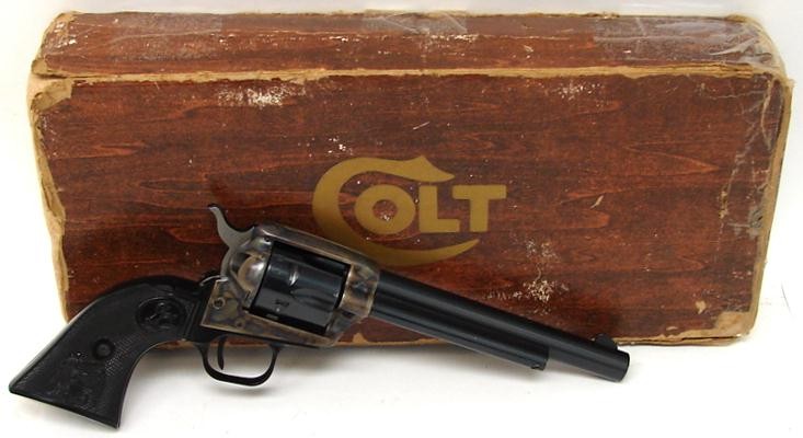 Colt Peacemaker .22 LR/WMR caliber revolver. Original steel frame ...