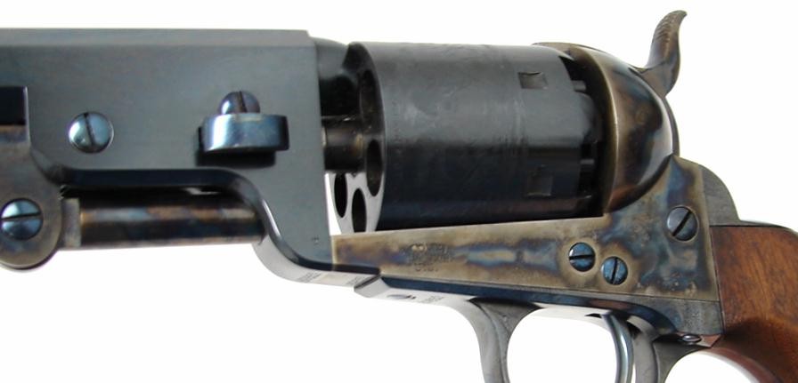 Colt 1851 Navy 2nd generation revolver with U.S. Navy mark on butt. Has ...