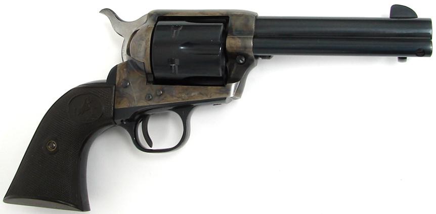 Colt Single Action .45 LC caliber 2nd generation revolver with 4 3/4 ...