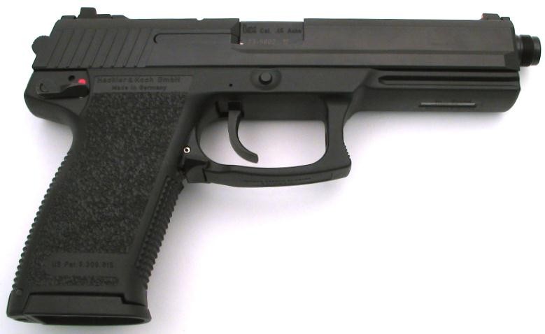 Heckler & Koch Mark 23 SOCOM .45 ACP caliber pistol. Like new with case ...