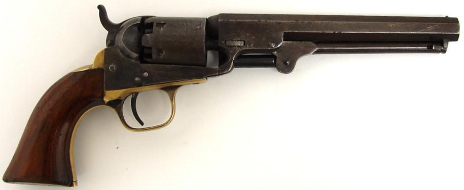 Colt 1849 Pocket .31 caliber revolver with 6 barrel. 210xxx serial ...