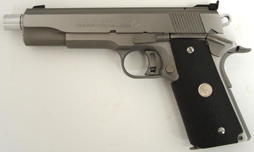 Colt Gold Cup National Match .45 ACP caliber pistol. Series 80 ...