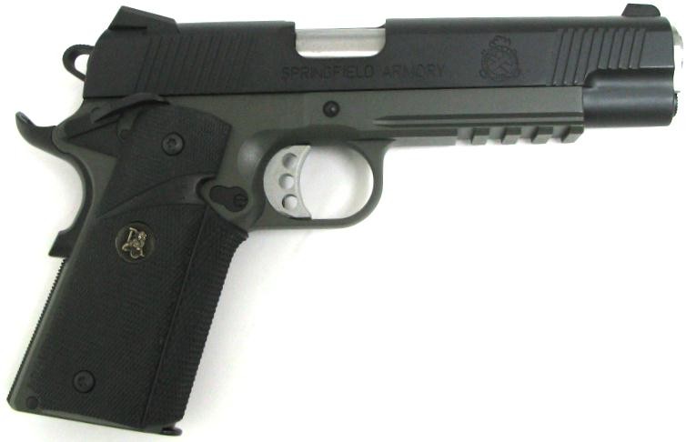 Springfield Operator .45 ACP caliber pistol. Marine Corps model in ...