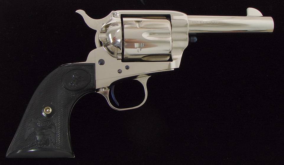 Colt Storekeeper .45 LC caliber revolver. Rare Storekeeper model with 4 ...