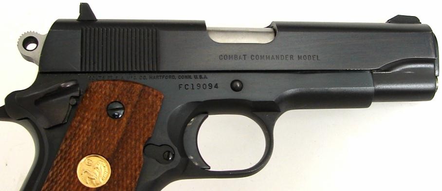 Colt Combat Commander .38 Super caliber pistol. Scarce series 80 in ...