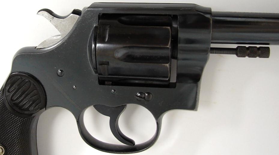 Colt New Service .455 Eley caliber revolver. Near mint condition. This ...