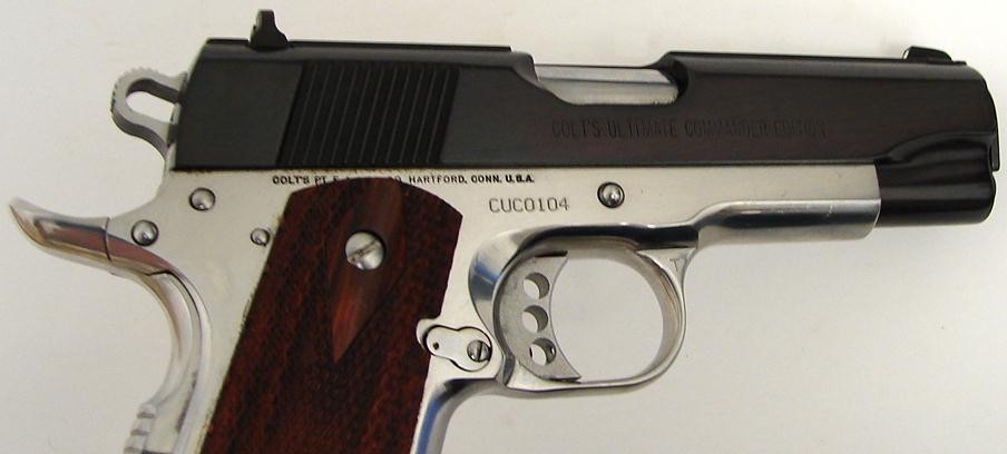 Colt Ultimate Commander .45 ACP caliber pistol. Scarce special edition ...