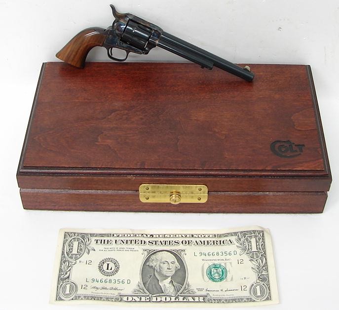 U.S. Historical Society Miniature of Colt Single Action revolver ...