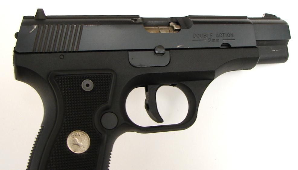 Colt 2000 All American 9mm Para caliber revolver. Early model Polymer ...