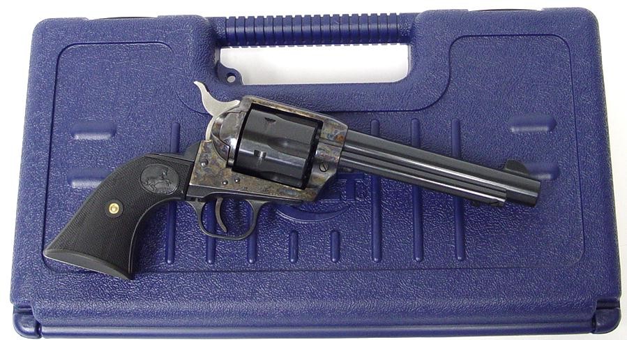 Colt Cowboy .45 LC caliber revolver. This is a 5 1/2 basic model single ...
