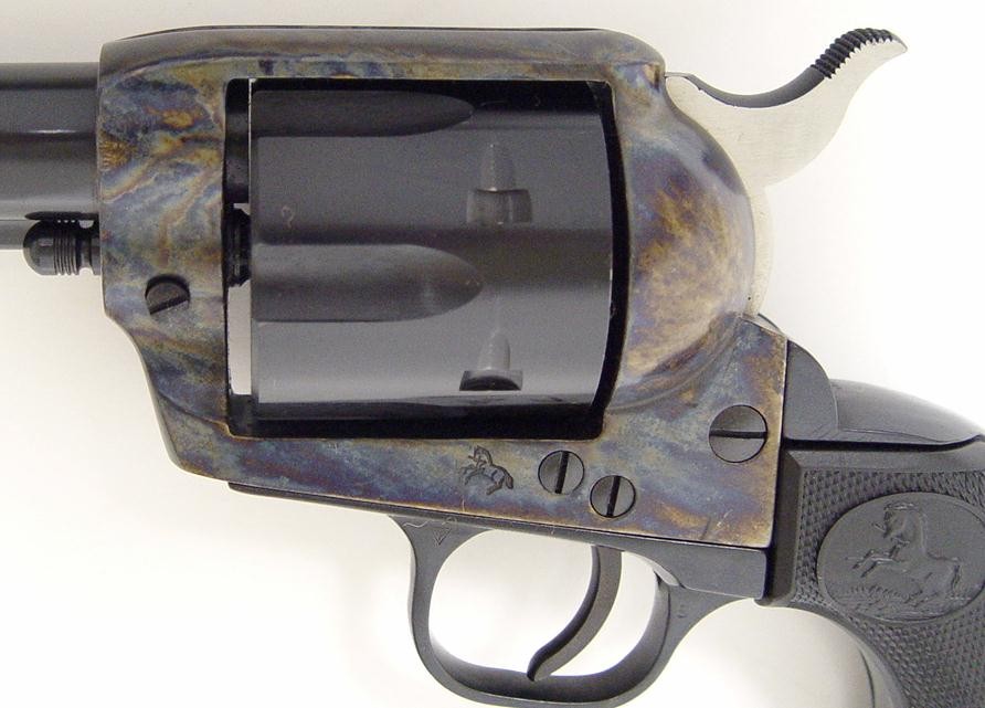 Colt Cowboy .45 LC caliber revolver. This is a 5 1/2 basic model single ...