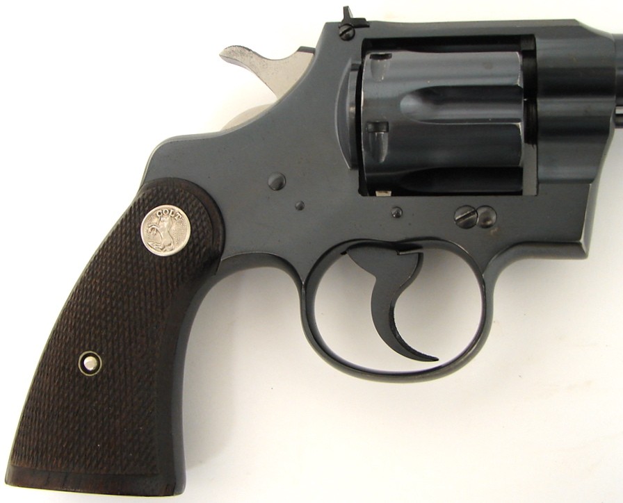 Colt Officers Model .32 Colt caliber revolver. Manufactured ...