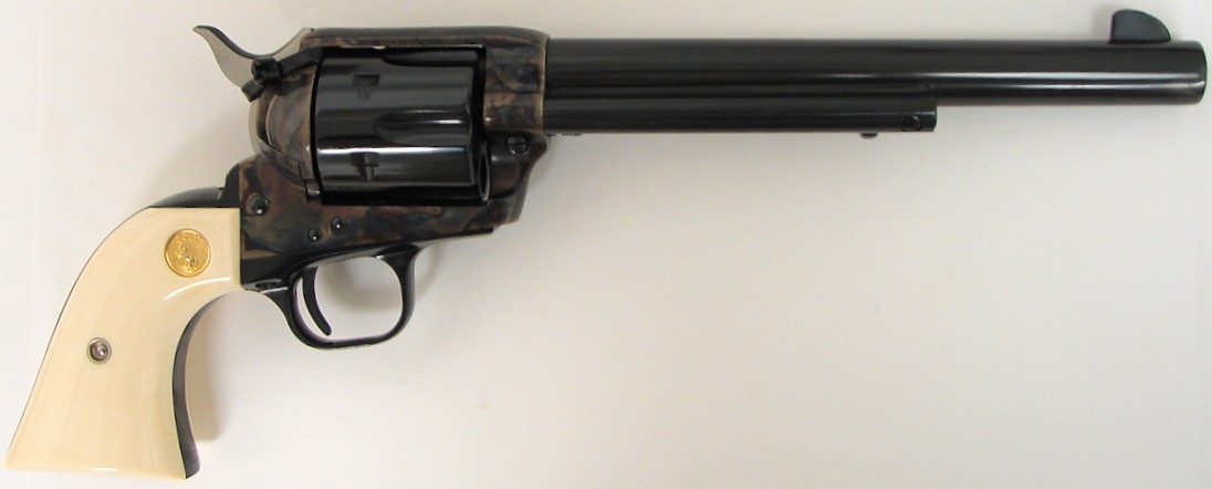 Colt Single Action .44-40 caliber revolver. 3rd generation model with 7 ...