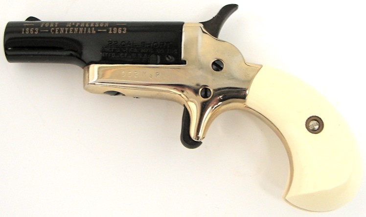 Colt Derringer .22 short caliber derringer. Rare Fort McPherson ...