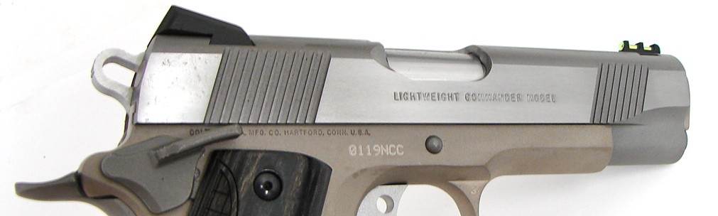 Colt Lightweight Commander .45 ACP caliber pistol. Special Edition ...