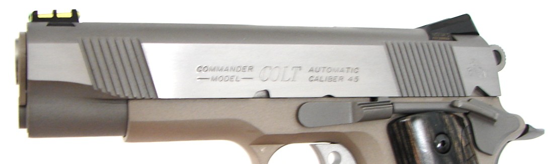 Colt Lightweight Commander .45 ACP caliber pistol. Special Edition ...
