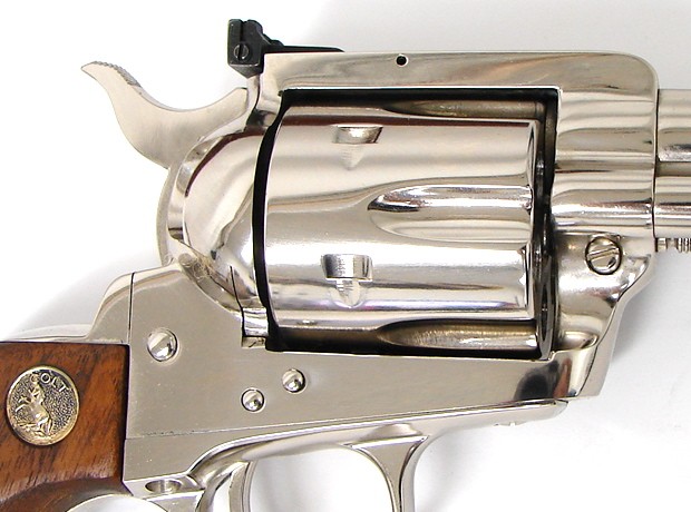 Colt New Frontier .357 Mag. caliber revolver. Rare 7 1/2" 3rd ...