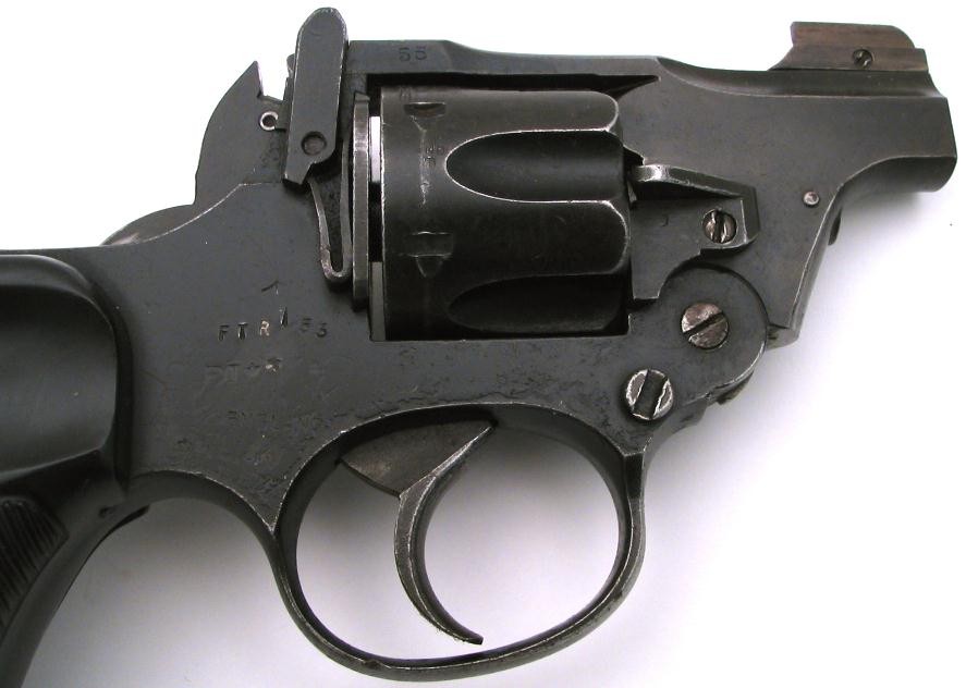 Enfield Interarms Commando .38 S&W caliber revolver with shortened ...
