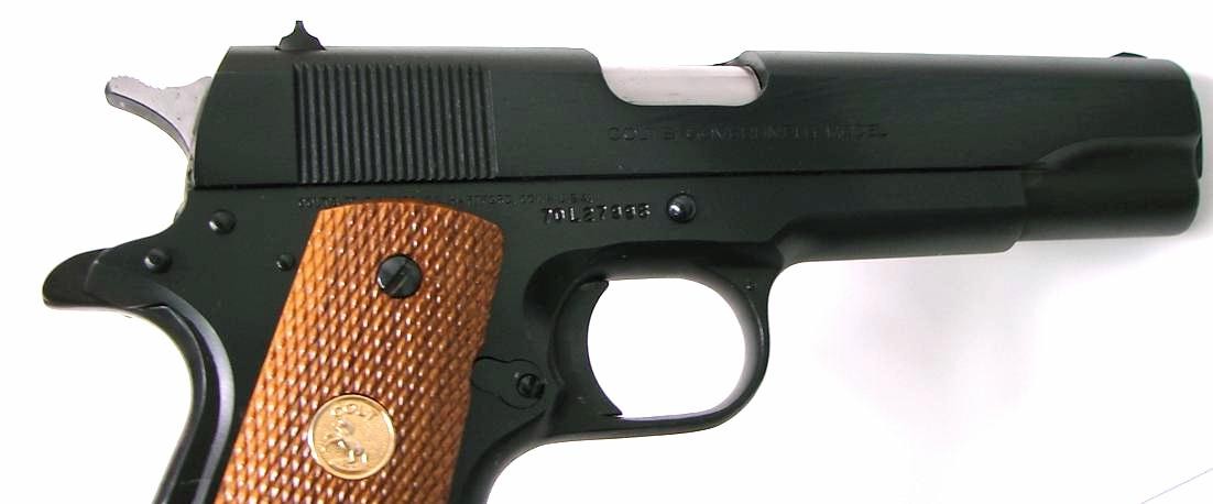 Colt Government 9mm para caliber pistol. Series 70 model in scare 9mm ...