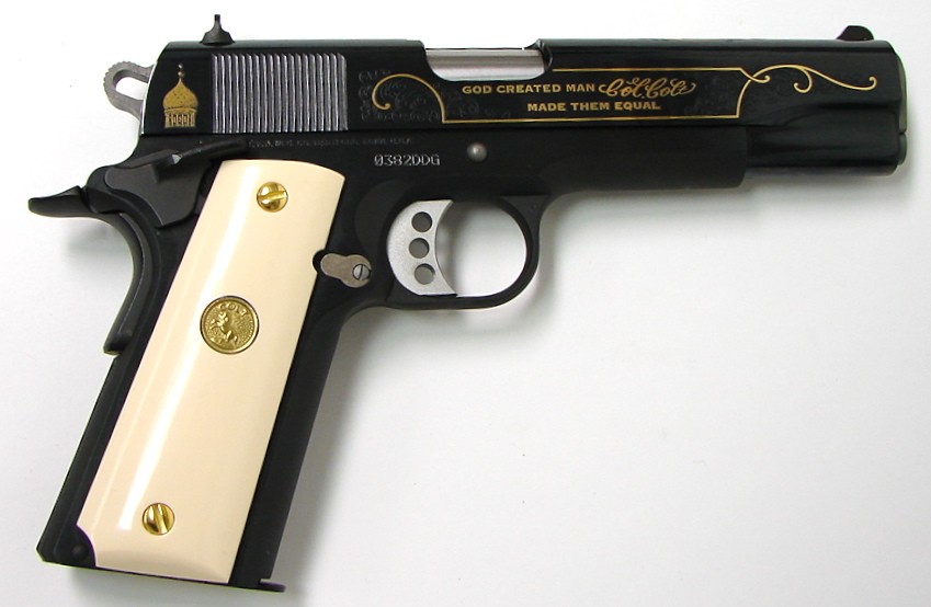 Colt Government .45 ACP caliber pistol. Col. Colt Special Edition with ...
