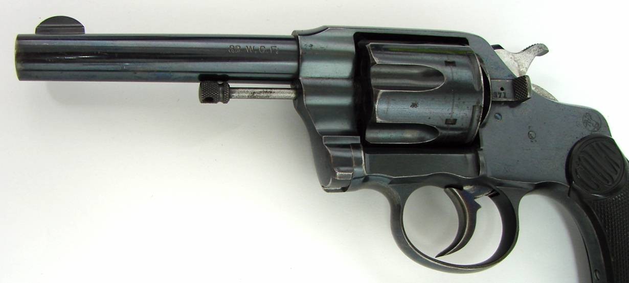 Colt New Army .32 WCF caliber revolver. This is a Model 1892 in scarce ...