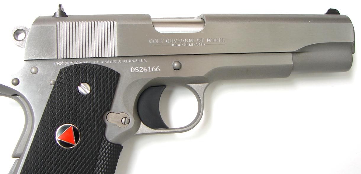 Colt Delta Elite 10mm caliber pistol. Current production stainless ...