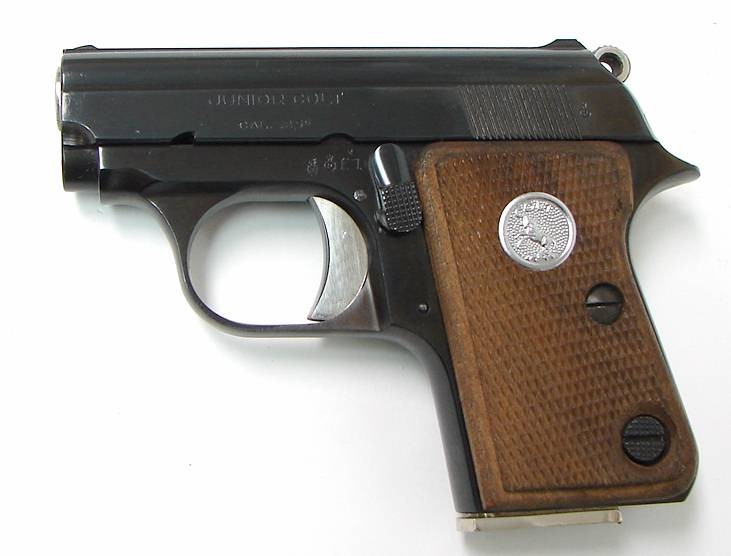 Colt Junior .25 ACP caliber pistol 1959 production. made in Spain by ...