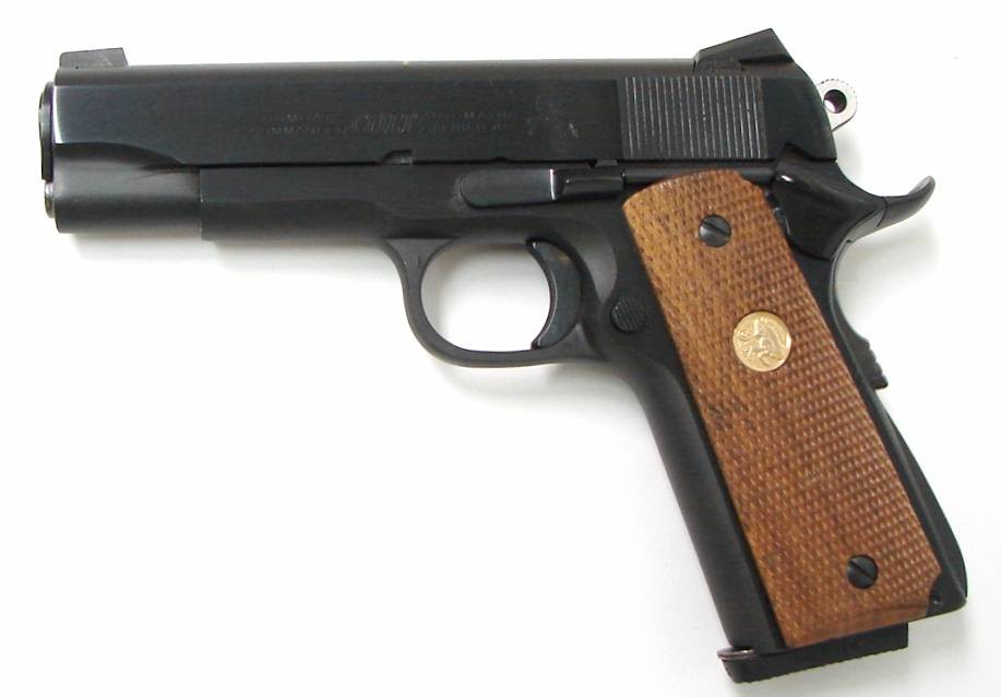 Colt Combat Commander .45 ACP caliber pistol. 1970 s vintage gun ...