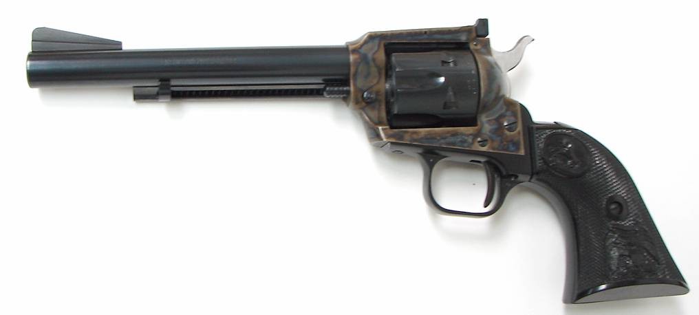 Colt New Frontier .22 LR/WMR caliber dual cylinder revolver with 6 ...