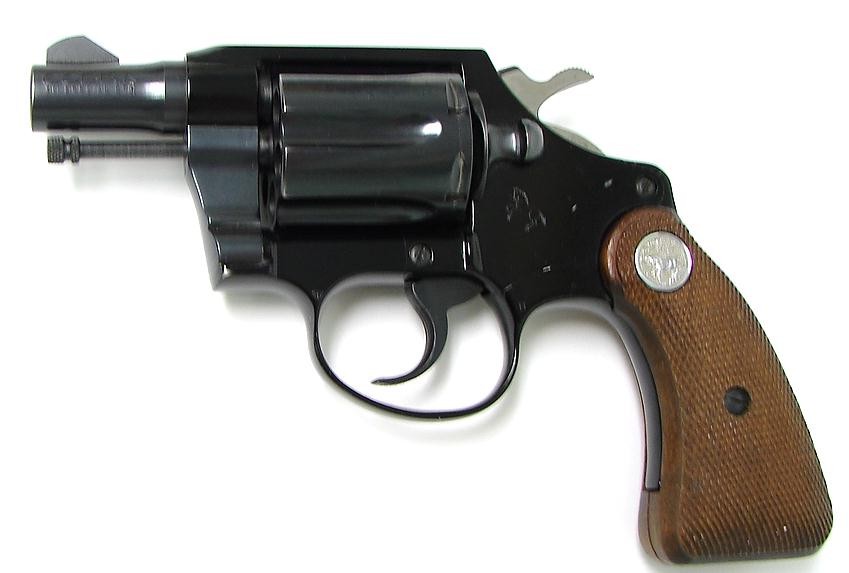 Colt Cobra .38 Special caliber revolver. Early model lightweight snub ...