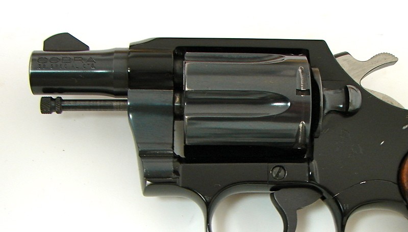 Colt Cobra .38 Special caliber revolver. Early model lightweight snub ...
