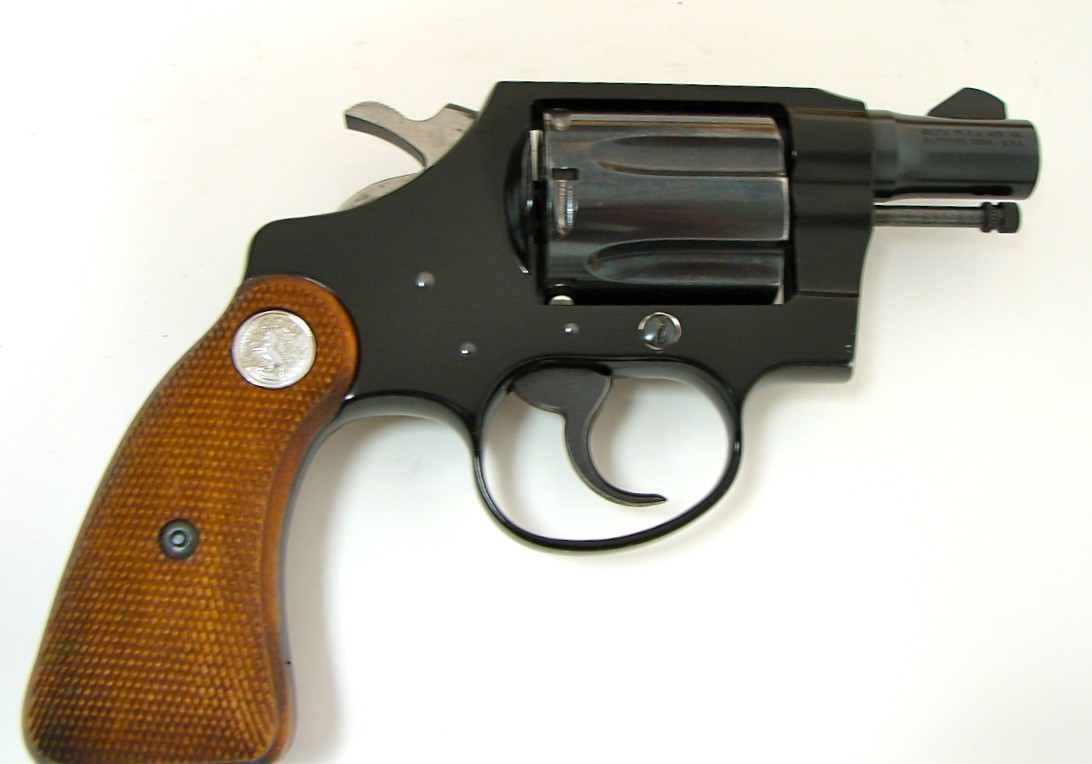 Colt Cobra .38 Special caliber revolver. Early model lightweight snub ...