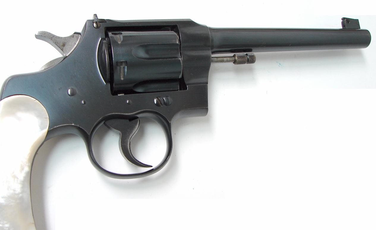 Colt Officers Model .22 LR caliber revolver. Manufactured approximately ...