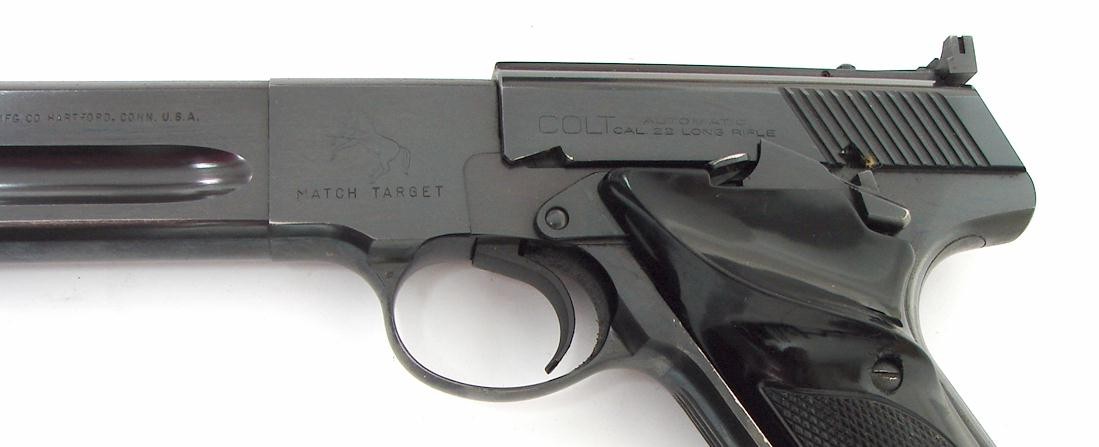 Colt Match Target .22 LR caliber pistol. 3rd Series Target model with 6 ...