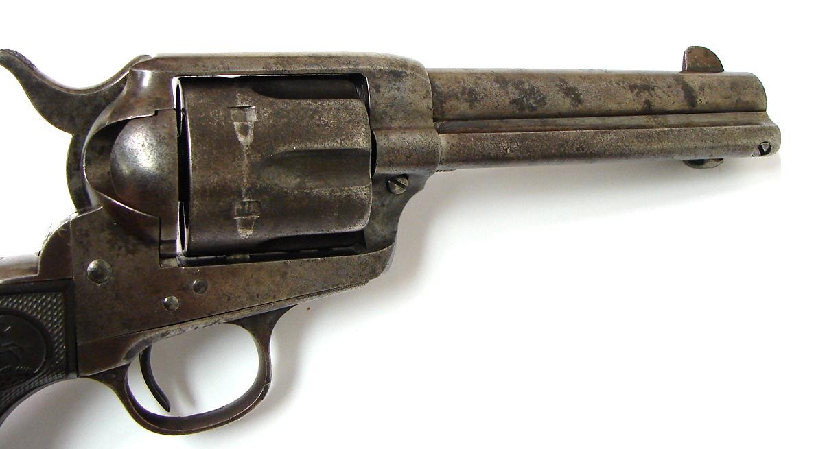 Colt Single Action .38 WCF caliber revolver. Pre-War Colt .38-40 ...